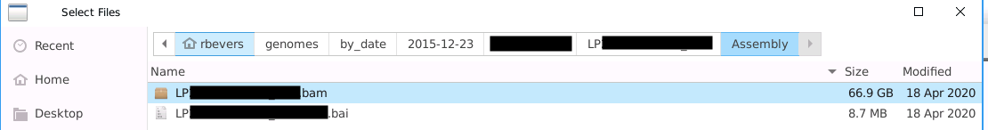 Integrative Genome Viewer (IGV) - Genomics England Trusted Research Environment User Guide