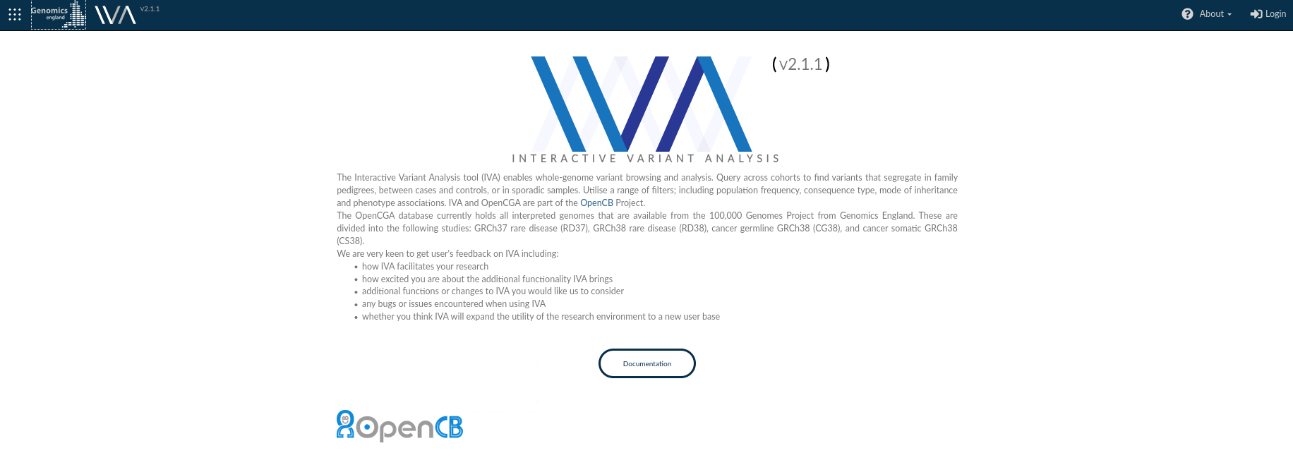 About Interactive Variant Analysis (IVA) - Genomics England Trusted Research Environment User Guide